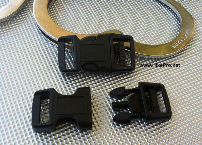 HEAVY DUTY 5/8 Curved Buckle with hidden Universal Handcuff Key