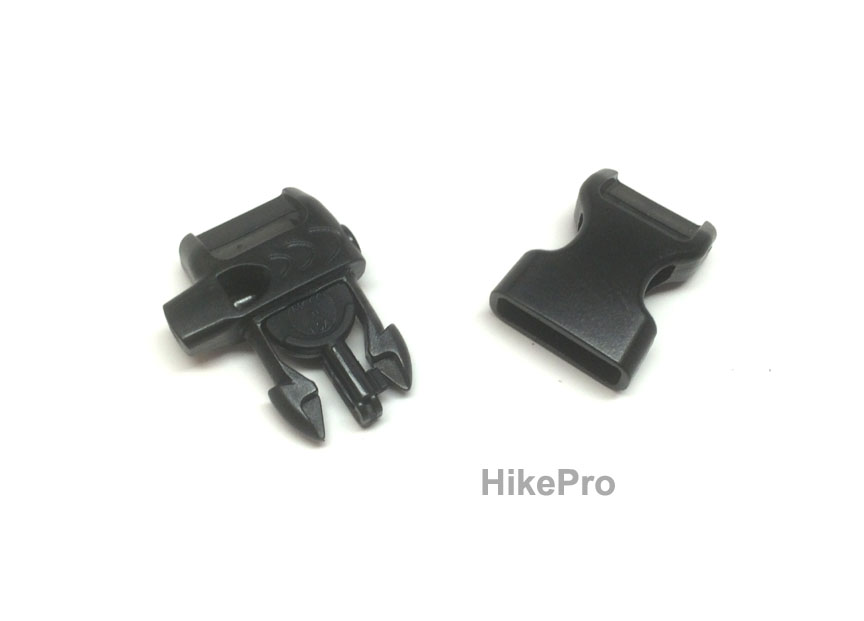 HikePro- Curved Whistle Buckle with hidden Universal Handcuff Key