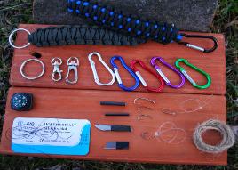 HikePRO - Ultimate 550 Paracord Survival KeyChains