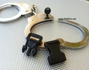 HikePro- 5/8 Curved Buckle with hidden Universal Handcuff Key (Easy)